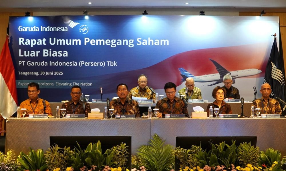 RUPSLB Tetapkan Arah Baru Garuda Indonesia: Ekspansi, Digitalisasi, dan ...