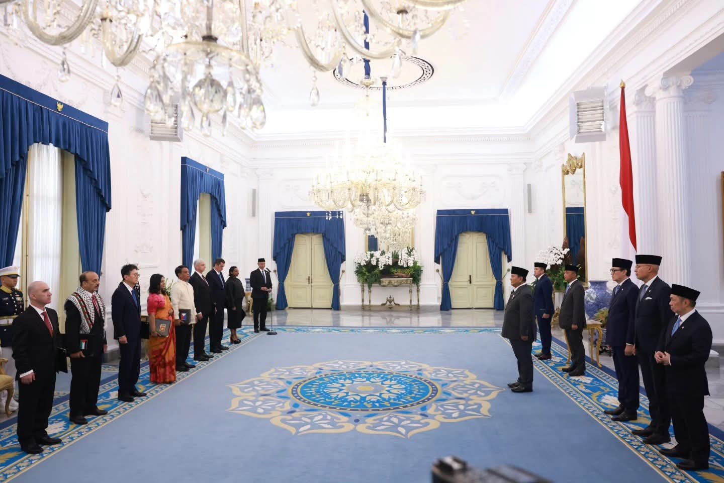 Usai Viral, 8 Duta Besar Akhirnya Dilantik Presiden Prabowo di Istana ...
